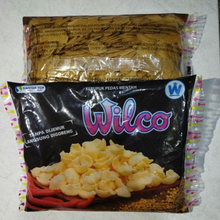 Kerupuk Welco Wilco Siantar Top Krupuk mentah pedas dan gurih | Lazada ...