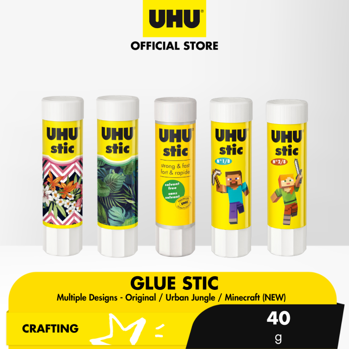 UHU Stic Glue Stick (Assorted Designs), 40g | Lazada Singapore