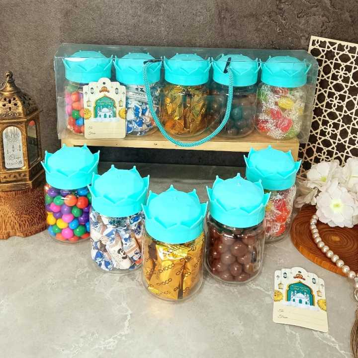 LARIS MANIS CANDY MAHKOTA MIKA BIRU/PARSEL COKELAT/HAMPERS LEBARAN ...
