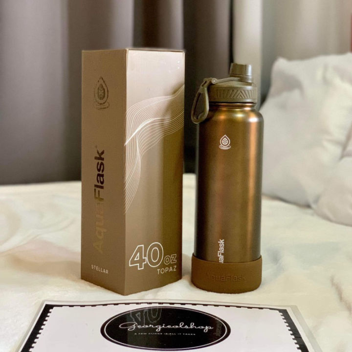 Aqua flask Stellar Limited Edition w/ Silicone Boot Double Wall Vacuum ...