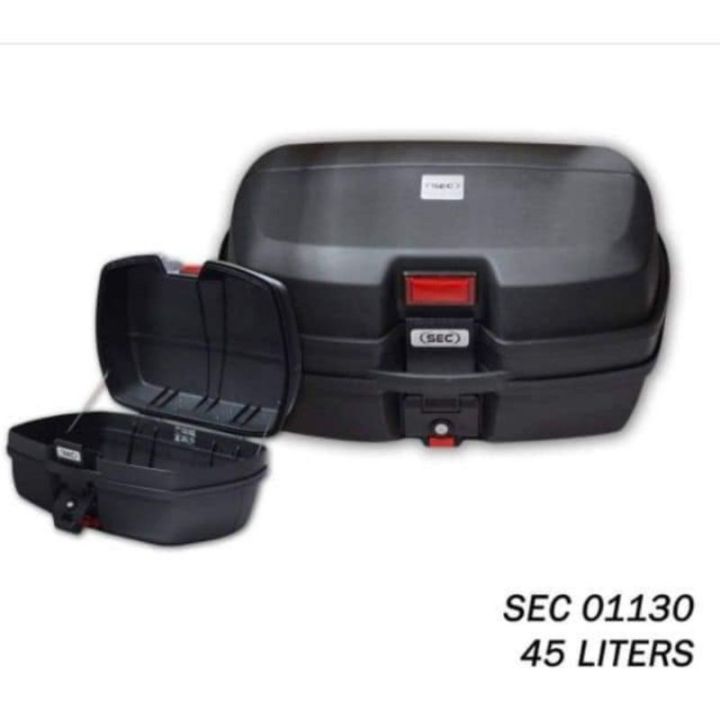 【Fashion】 SEC 45L motor box / top box | Lazada PH