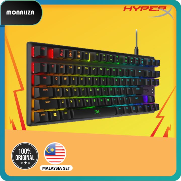 HyperX Alloy Origins Core Gaming Keyboard (Blue) | Lazada