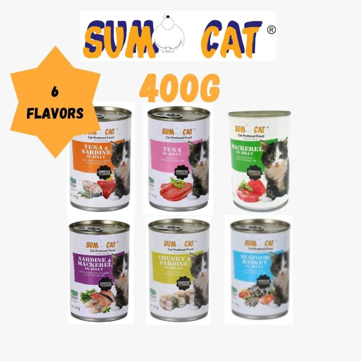 Sumo Cat Canned food 400g [Carton of 24 cans] | Lazada Singapore