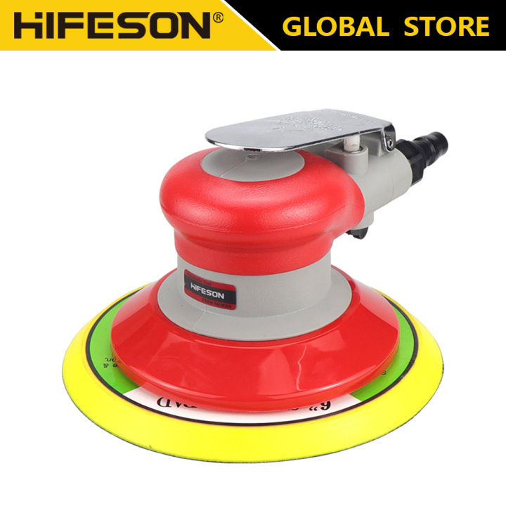HIFESON 5 inch 6 inch Pneumatic Orbital Sander 125mm 150mm Air ...