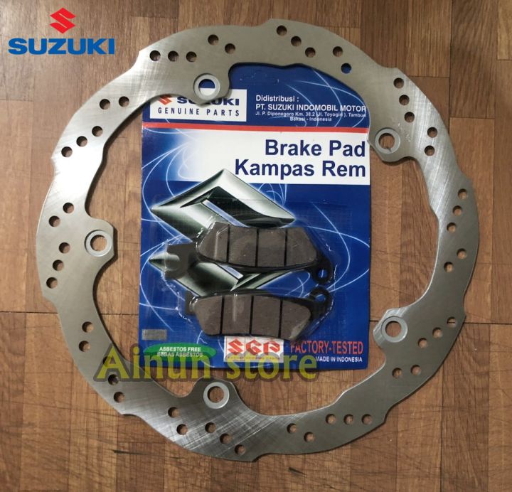 Piringan piringan cakram depan satria fu injeksi + dispad depan satria ...