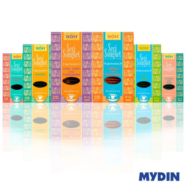 Seri Songket Collection Flavoured Tea (20's x 2g) - 6 Variants | Lazada