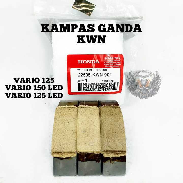 ORI 100% KAMPAS GANDA KOPLING HONDA AHM VARIO 125 150 LED KUALITA ...