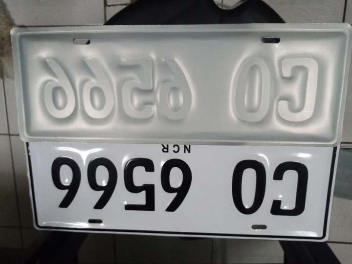 CAR PLATE CONDUCTION SIZE PAIR Temporary Car Plate 2pcs | Lazada PH