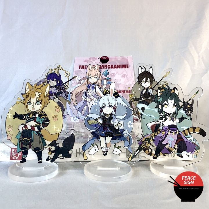 Standee mini GENSHIN IMPACT ver CHIÊU THỨC mô hình game anime chibi ...
