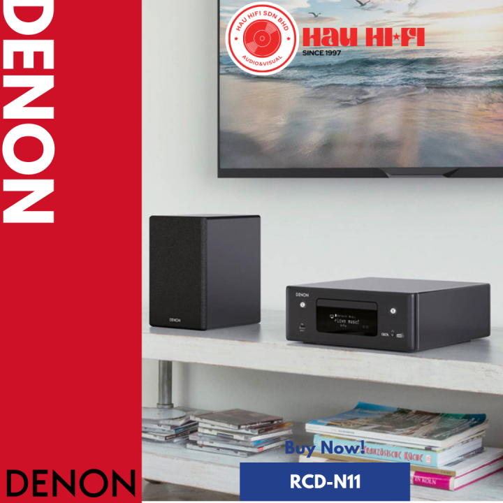 Denon Ceol RCD-N11 Network CD Player Hi Fi System | Lazada
