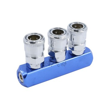 Multi-pipe straight-through multi-pass shunt base waterway and airway ...