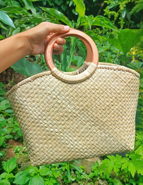 Pandan bag native bag w/ lining and zipper | Lazada PH