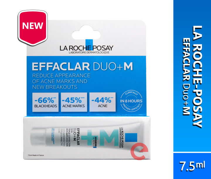 La Roche-Posay Effaclar Duo+M Anti-Imperfections Triple Corrective Care ...