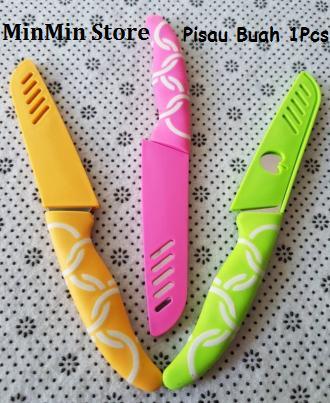 MinMin Store 1Pcs Pisau Buah - Pisah Buah Dengan Sarung - Pisau Mini ...