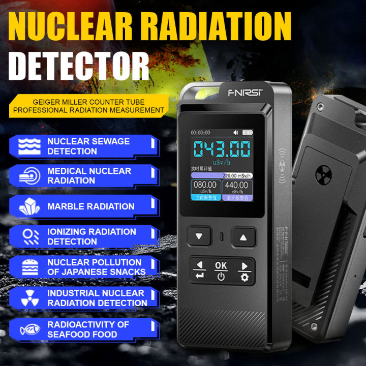 FNIRSI GC-02 Geiger Counter Nuclear Radiation Detector Personal ...