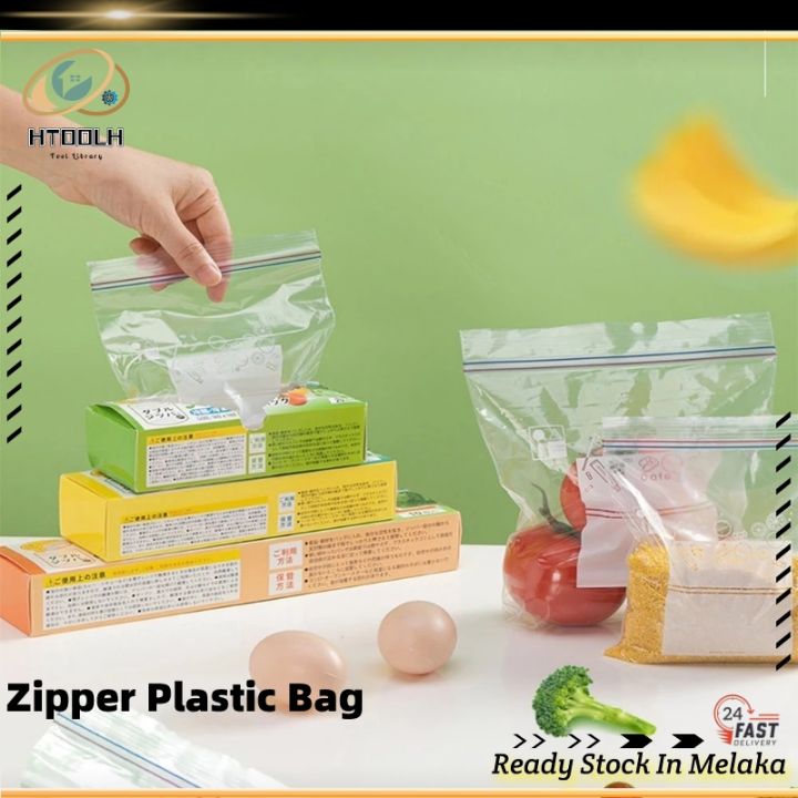 Zipper Plastic Bag Transparent Zip Lock Plastic Bag Resealable Ziplock ...