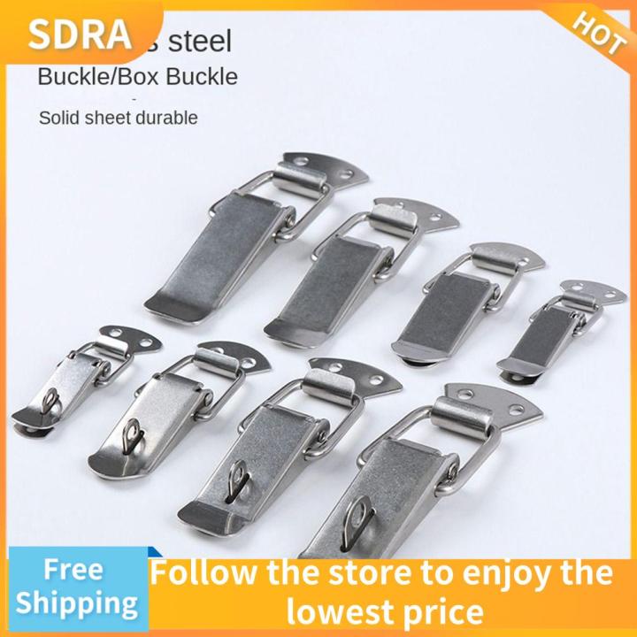 SDRA Stainless Steel Spring Clasp Buckle Burglar-proof security Toggle ...