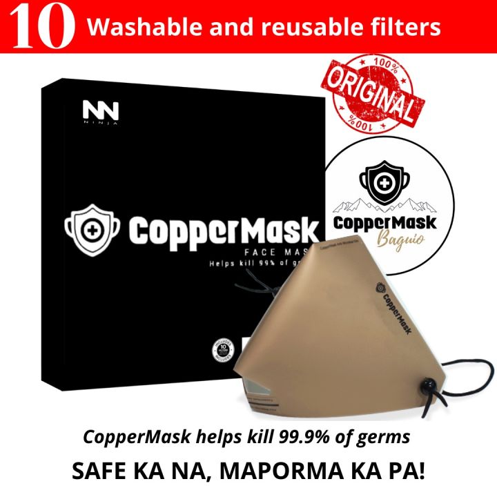 ORIGINAL CopperMask 2.0 (100% Original) | Lazada PH