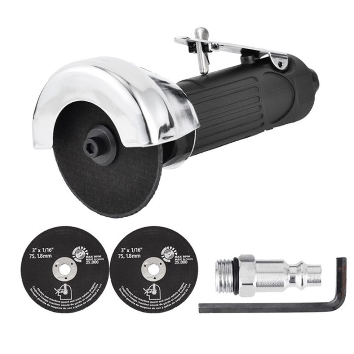 【US1】-3-Inch Pneumatic Angle Grinder, Air-Powered Metal Cutter with ...