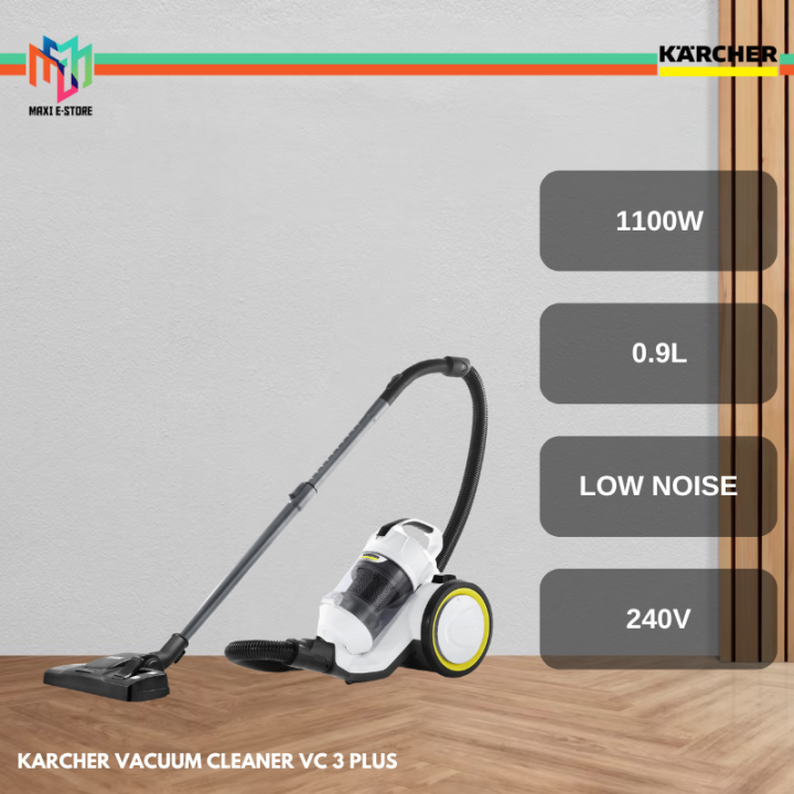 [PROMO] Karcher VC 3 Plus Vaccum Cleaner Bagless Cyclone Power 1100W Low Noise Generation ...