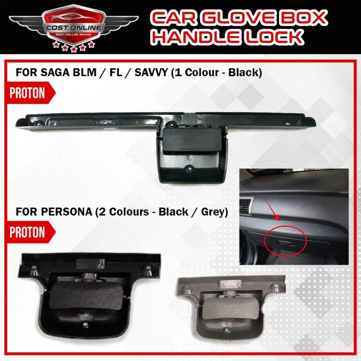 Car Locker Car Glove Box Handle Lock For Proton ( Saga BLM / FLX / FL ...