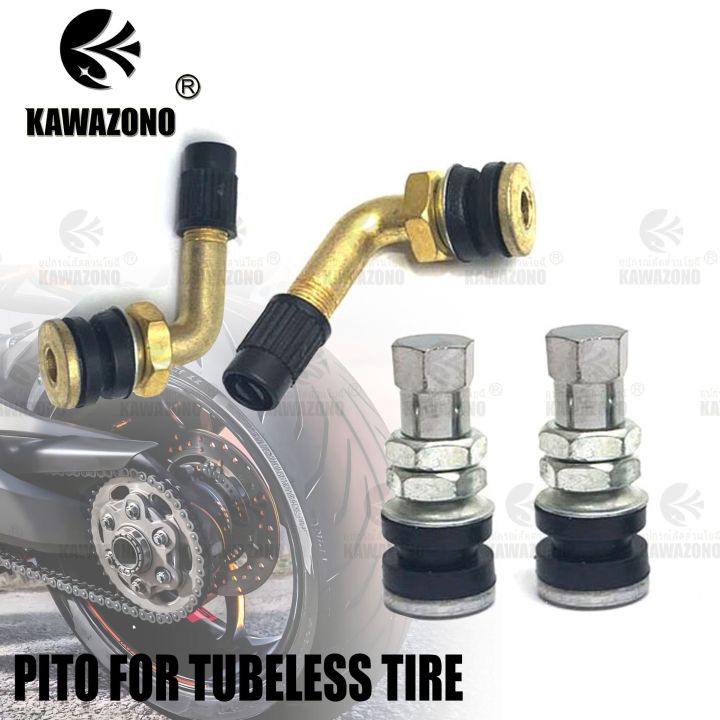 High Quality Pito Tubeless Straight Type Short and Bent Valve 1pc for ...