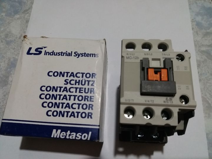 [HCM]Khởi Động Từ Contactor LS MC 12A | Lazada.vn