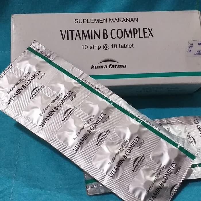 VITAMIN B COMPLEX strip ISI 10 TAB KIMIA FARMA | Lazada Indonesia