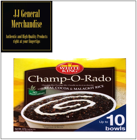 White King Champ - O-Rado Chocolate Rice Porridge with Real Cocoa ...