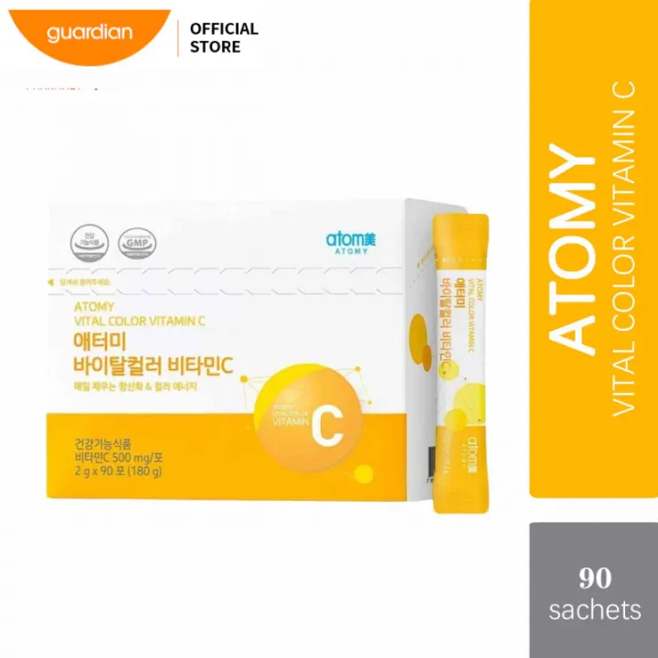 「Guardian」Atomy Vital Color vitamin C 500mg (2g x 90 sticks) Atomy ...