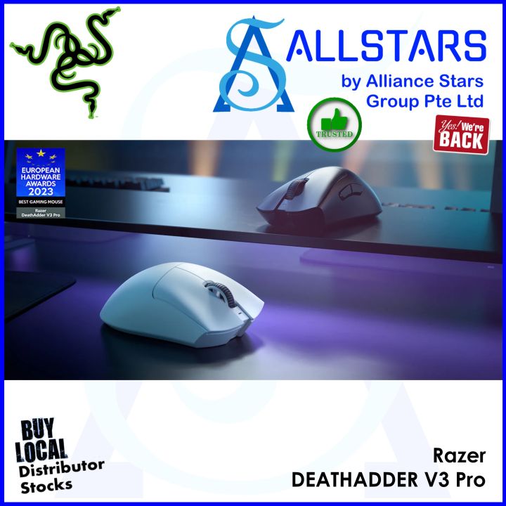 (ALLSTARS : We Are Back) RAZER Deathadder V3 PRO Ultra-Lightweight ...