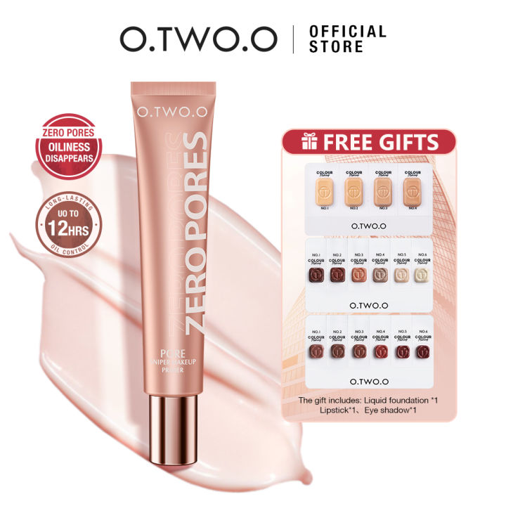 [LOCAL SHIPPING]O.TWO.O Poreless Primer Makeup Base Primer Isolation ...