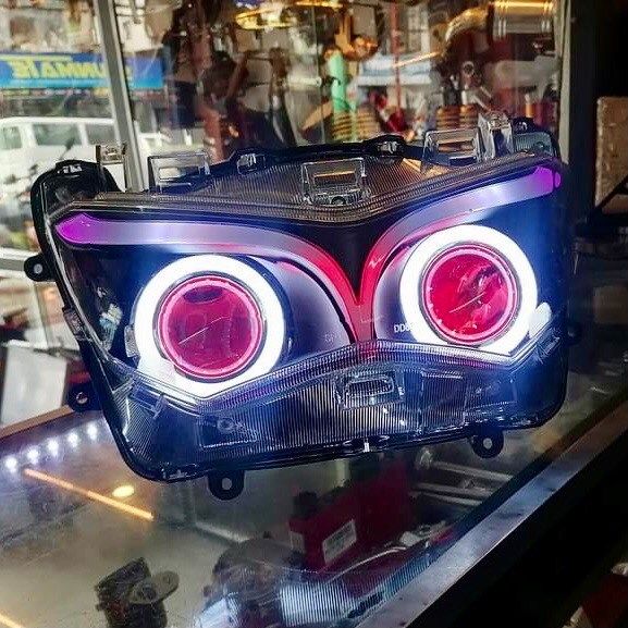 LED HEADLIGHT PROJECTOR ASSEMBLY for YAMAHA NMAX v2 | Lazada PH