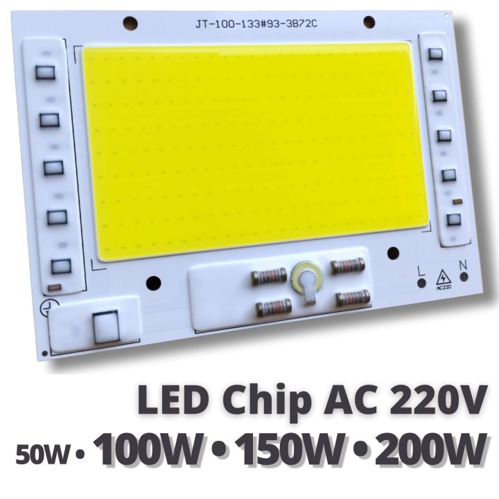 HPL 50W 100W 150W 200W AC 220V - COB Mata LED Besar Untuk Lampu Sorot ...