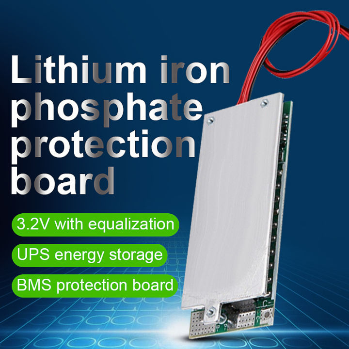 4S 12V 100A Protection Circuit Board Lifepo4 Bms 3.2V With Balanced Ups Inverter Energy Storage ...