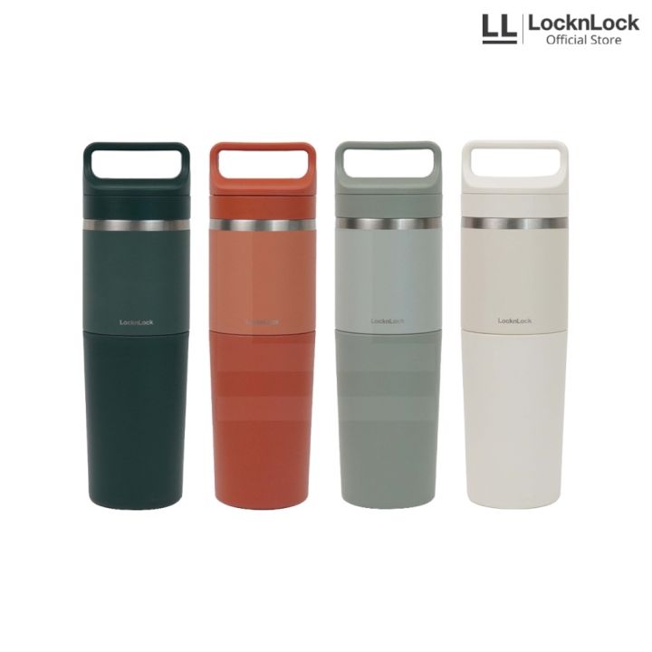 LocknLock Exclusive 2in1 Tumbler Mug 600ml SLO 2 in 1 With Tumbler ...