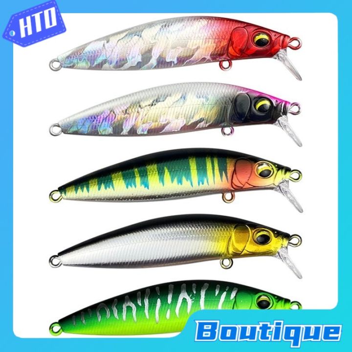Fishing sinking minnow lure 7.7cm/8g long-distance Swim Bait plastic hard bait fake fishing bait ...