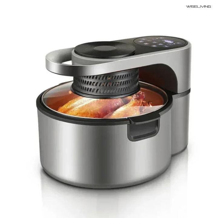 Multi-Function Visual Air Fryer. Touch Control. Automatic Intelligent ...