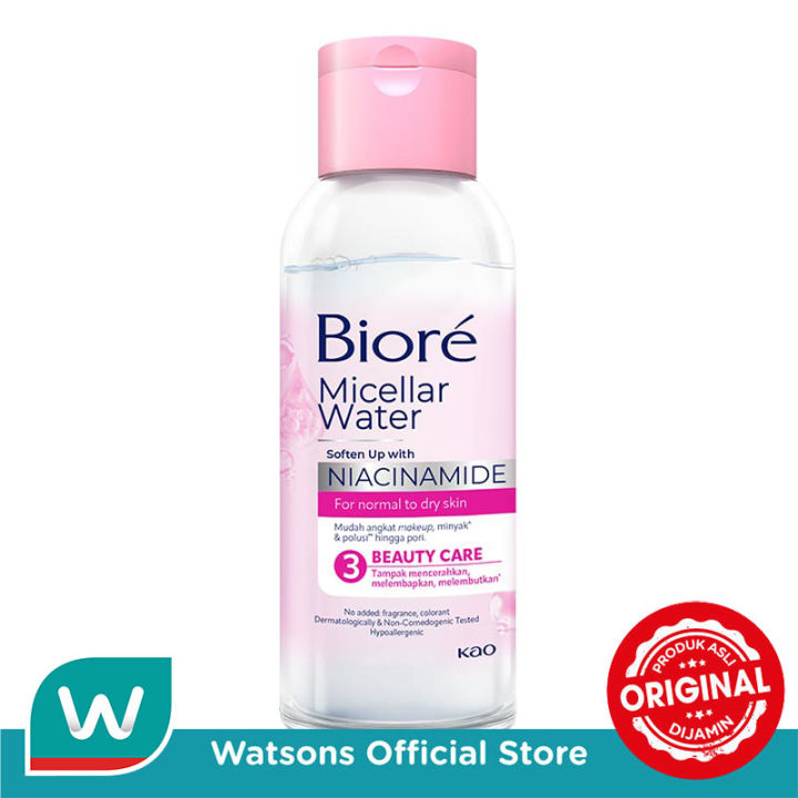 Biore Micellar Water Soften Up 90ml | Lazada Indonesia