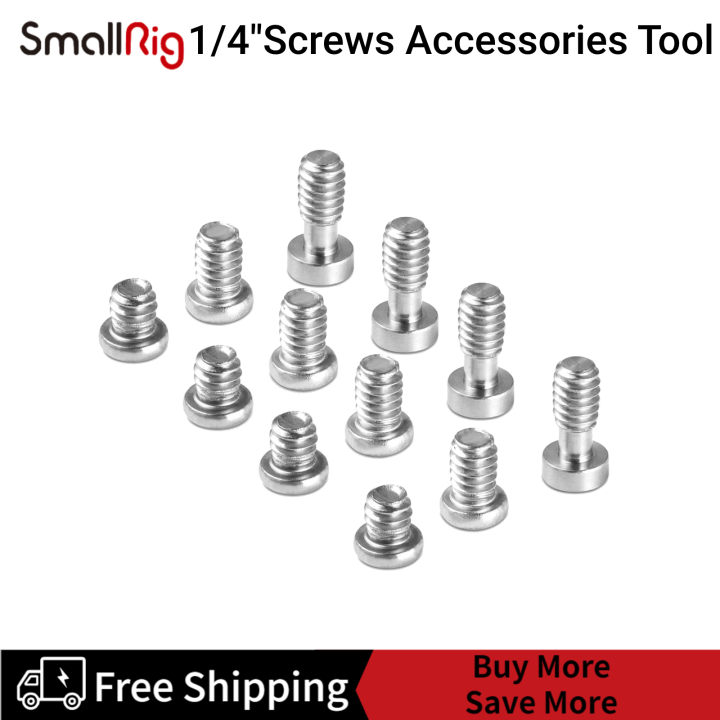 SmallRig Allen Wrench Screw 1/4" Screws Accessories Tool (12pcs/Pack ...