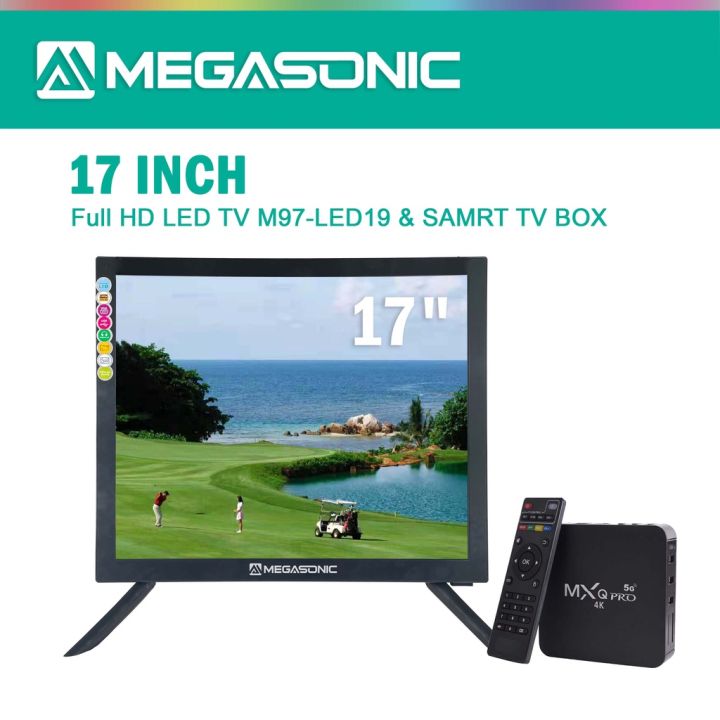 Megasonic M97-LED19 smart TV screen 17 inch LED TV 19 | Lazada PH