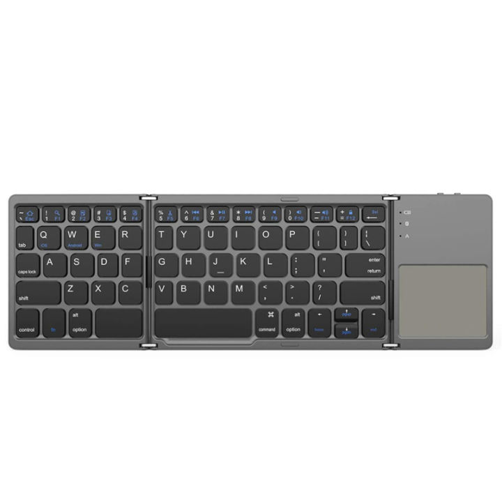 Wireless Bluetooth-compatible Keyboard Rechargeable Super-thin 3 ...