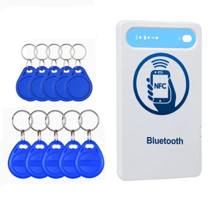 IC ID NFC PRO Card Reader Writer Bluetooth RFID Duplicator Elevator ...