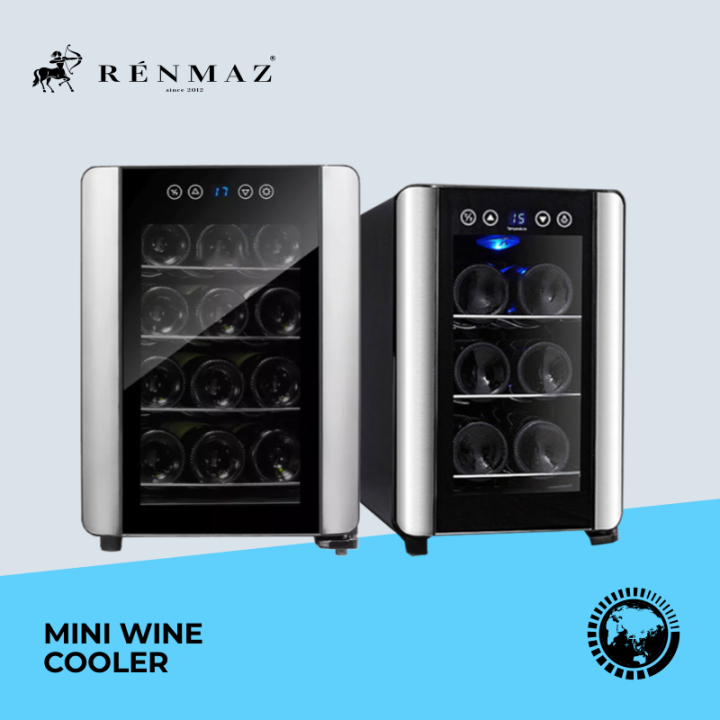 Renmaz Constant Temperature Wine Cooler Mini Edition [ Bar, Small ...