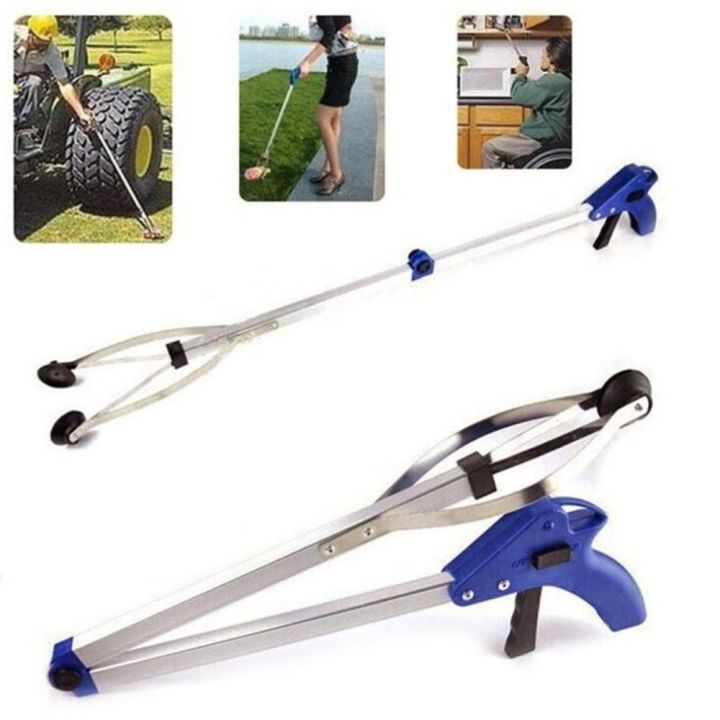 DUDAN Telescopic Foldable Reacher Grabber Tool Long Arm 83CM Extender ...