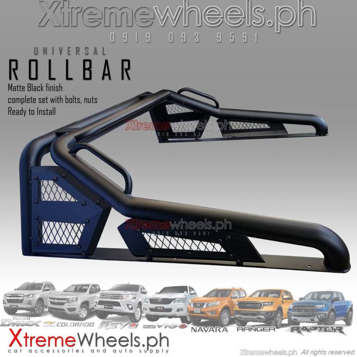 Ford Ranger / Raptor 2012-2022 Universal Pick Up Rollbar / Roll bar ...