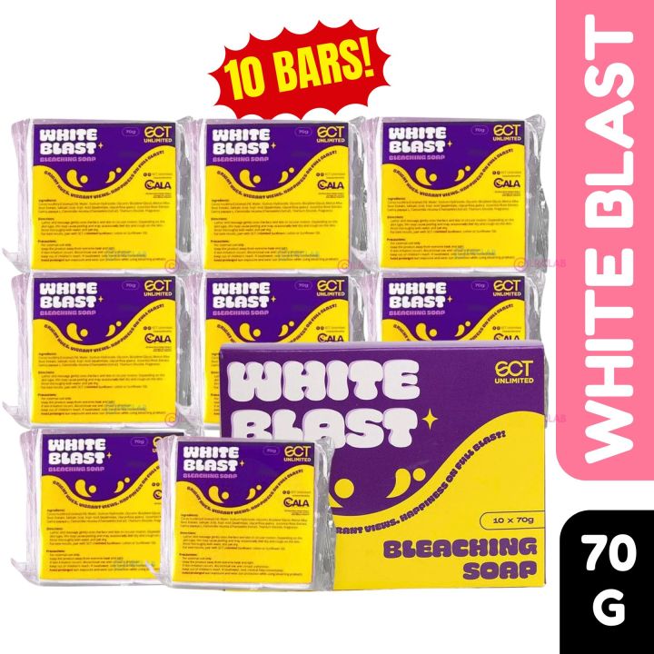 SCT UNLIMITED White Blast Soap Bleaching 10X WHITENING SOAP 70g Shinko ...