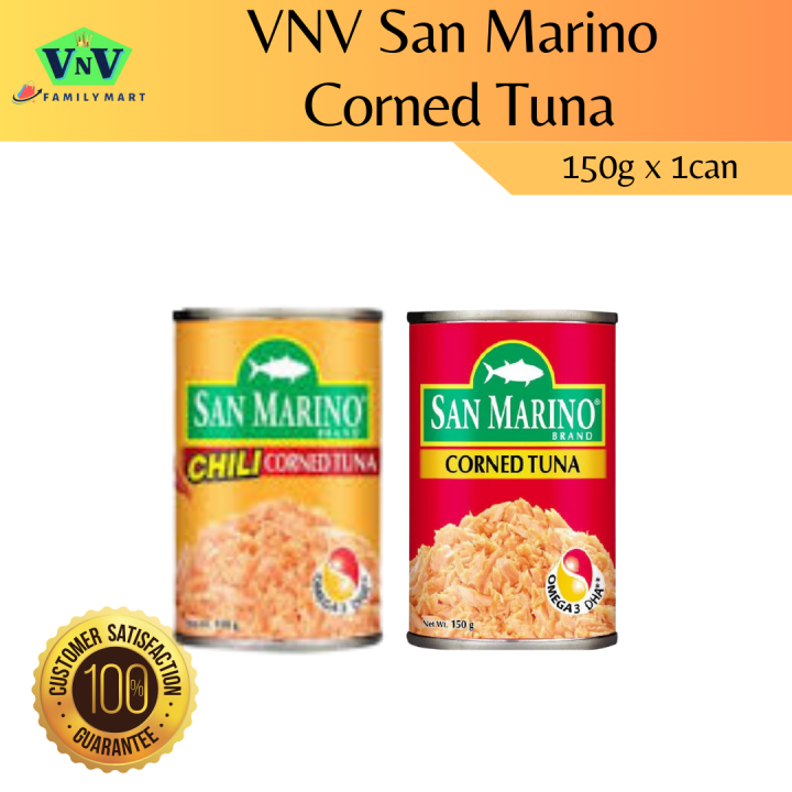 VNV San Marino Corned Tuna 150g x 1 can | Lazada PH