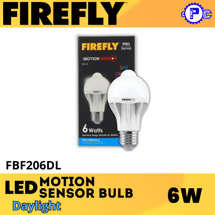 Firefly Pro Series Motion Sensor LED Bulb | Lazada PH