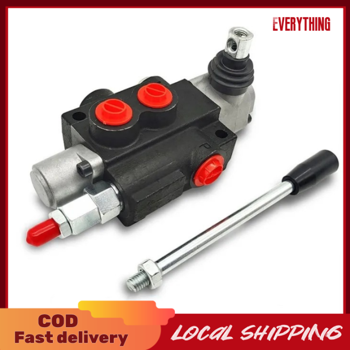 Hydraulic Hand Control Directional Valve Single Way 50L/min for Storage ...